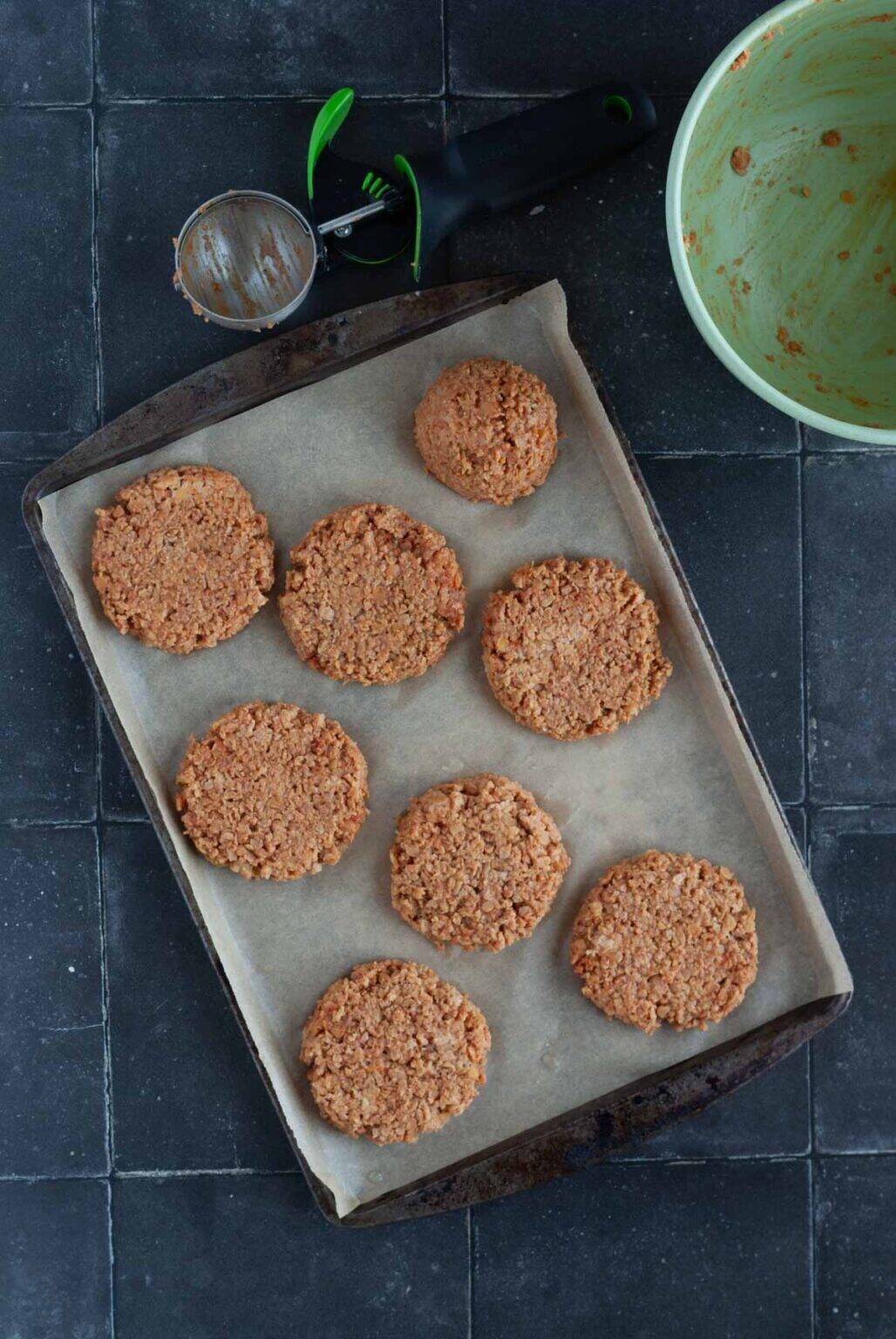 Easy TVP Burger Recipe with Lentils (Vegan, Baked, Low Sodium) - Fresh ...